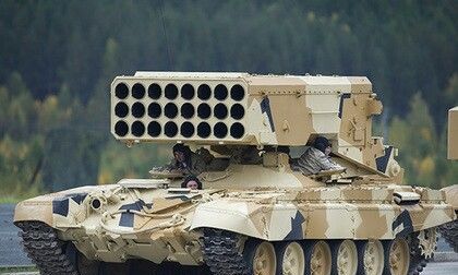 战车图鉴TOS-1火箭炮