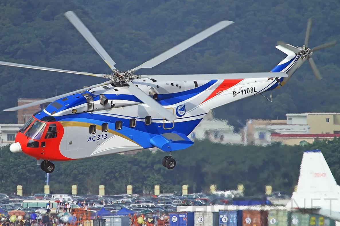 我国AC313直升机，安装国产发动机，具备多种实际用途！