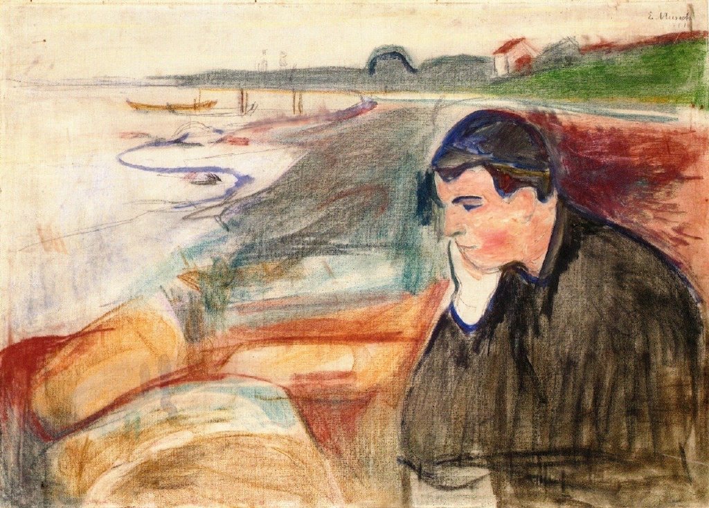 爱德华·蒙克（Edvard Munch）|蒙克|爱德华_新浪新闻