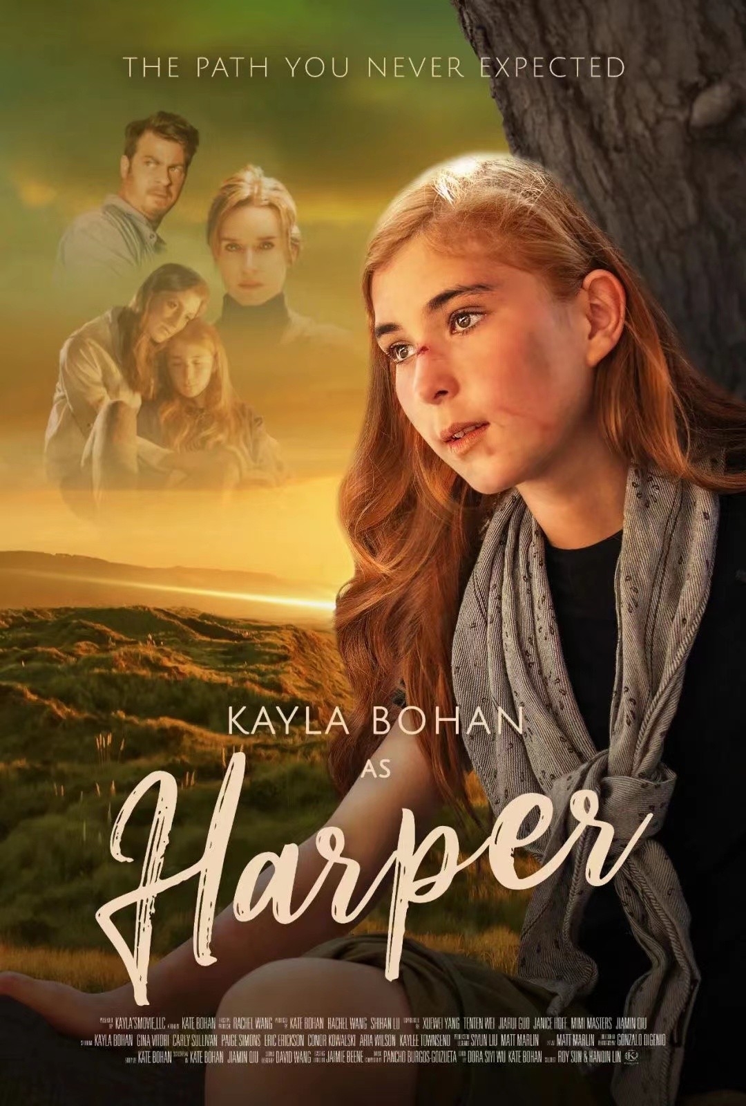 Kayla Bohan (凯拉.珀汉)再次斩获国际电影大奖|Harper|凯拉|奥斯卡_新浪新闻