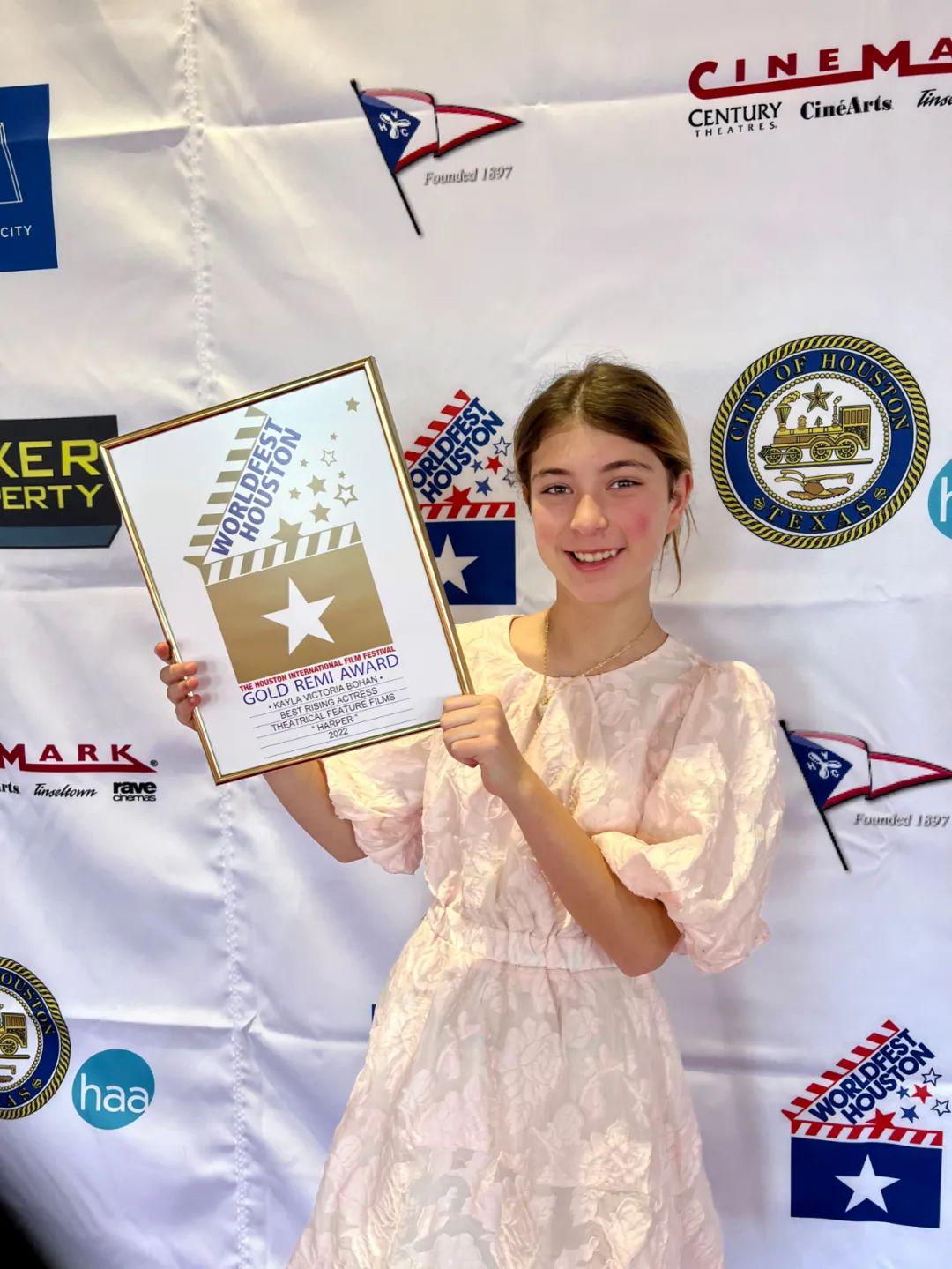 喜讯！Kayla Bohan再次斩获国际大奖！__财经头条