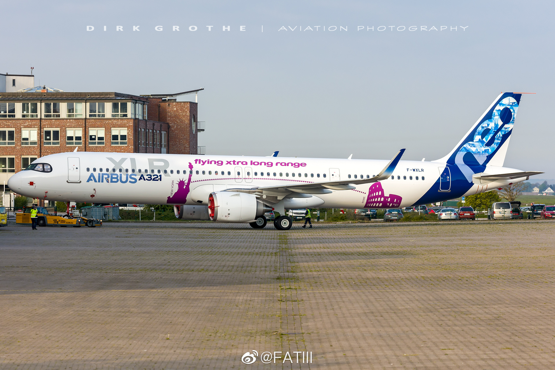 首架A321XLR/F-WXLR完成喷涂亮相……