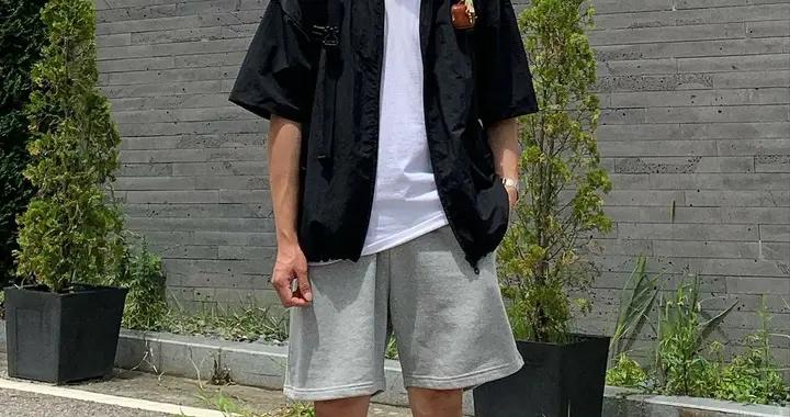 身高175cm的男生，这样穿“短裤”超帅气，试试吧|穿搭|T恤_新浪新闻
