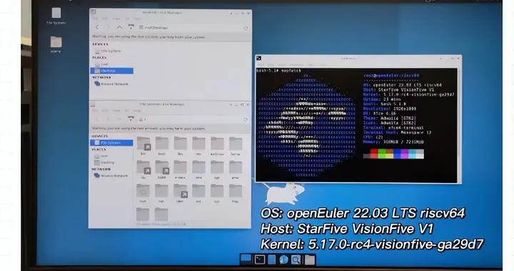 欧拉开源操作系统成功适配VisionFive RISC-V单板计算机|RISC-V|计算机|操作系统_新浪新闻