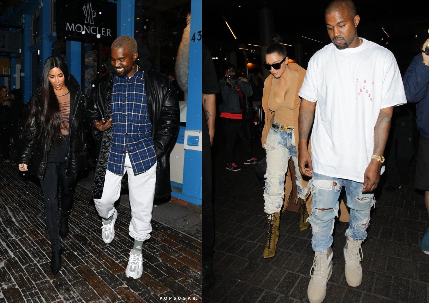 一起看看这些年Kanye经手的Kim的穿搭|Kanye|穿搭_新浪新闻