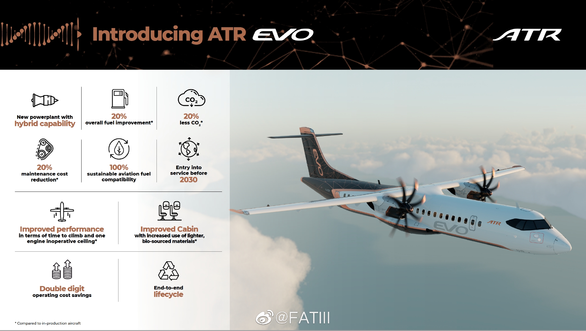 ATR-EVO：ATR下一代涡桨支线客机|支线客机|下一代|引擎_新浪新闻