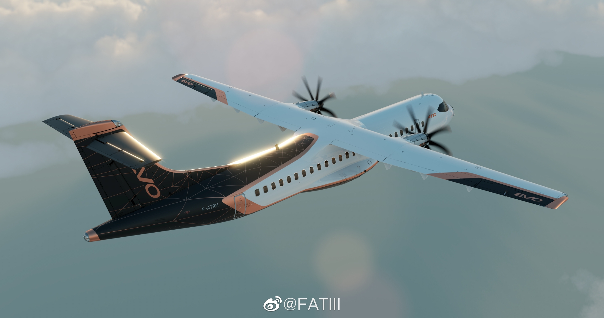 ATR-EVO：ATR下一代涡桨支线客机|支线客机|下一代|引擎_新浪新闻