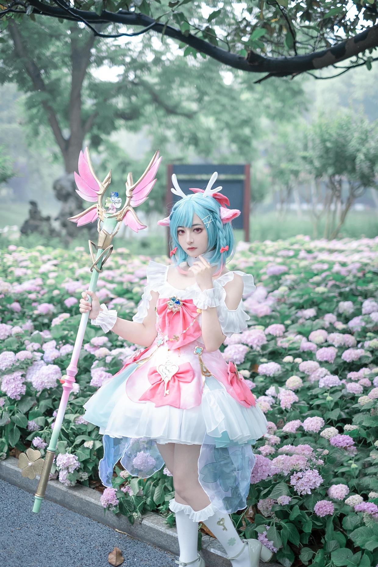 《王者荣耀》时之祈愿·瑶cosplay|王者荣耀|铛铛|正片_新浪新闻