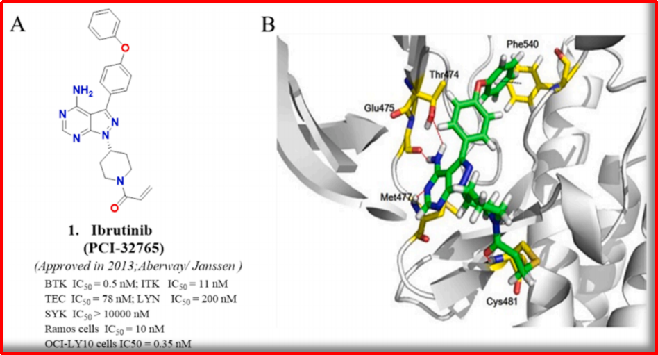 BTK抑制剂风头正盛！5款已上市产品结构有何不同？谁更具优势？__财经头条