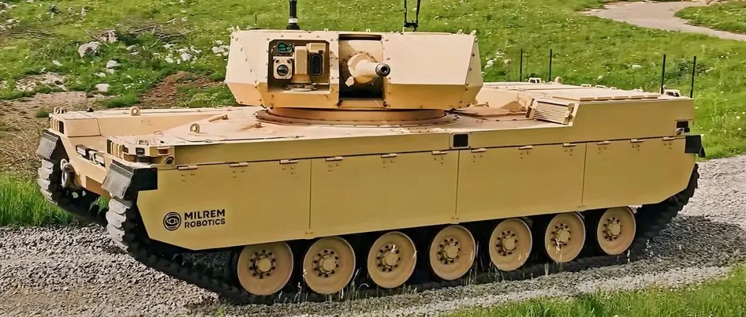 AI驱动、远程控制，这个半自主无人坦克战车能精准打击目标！美国：让我看看？|人工智能|战车|美国_新浪新闻