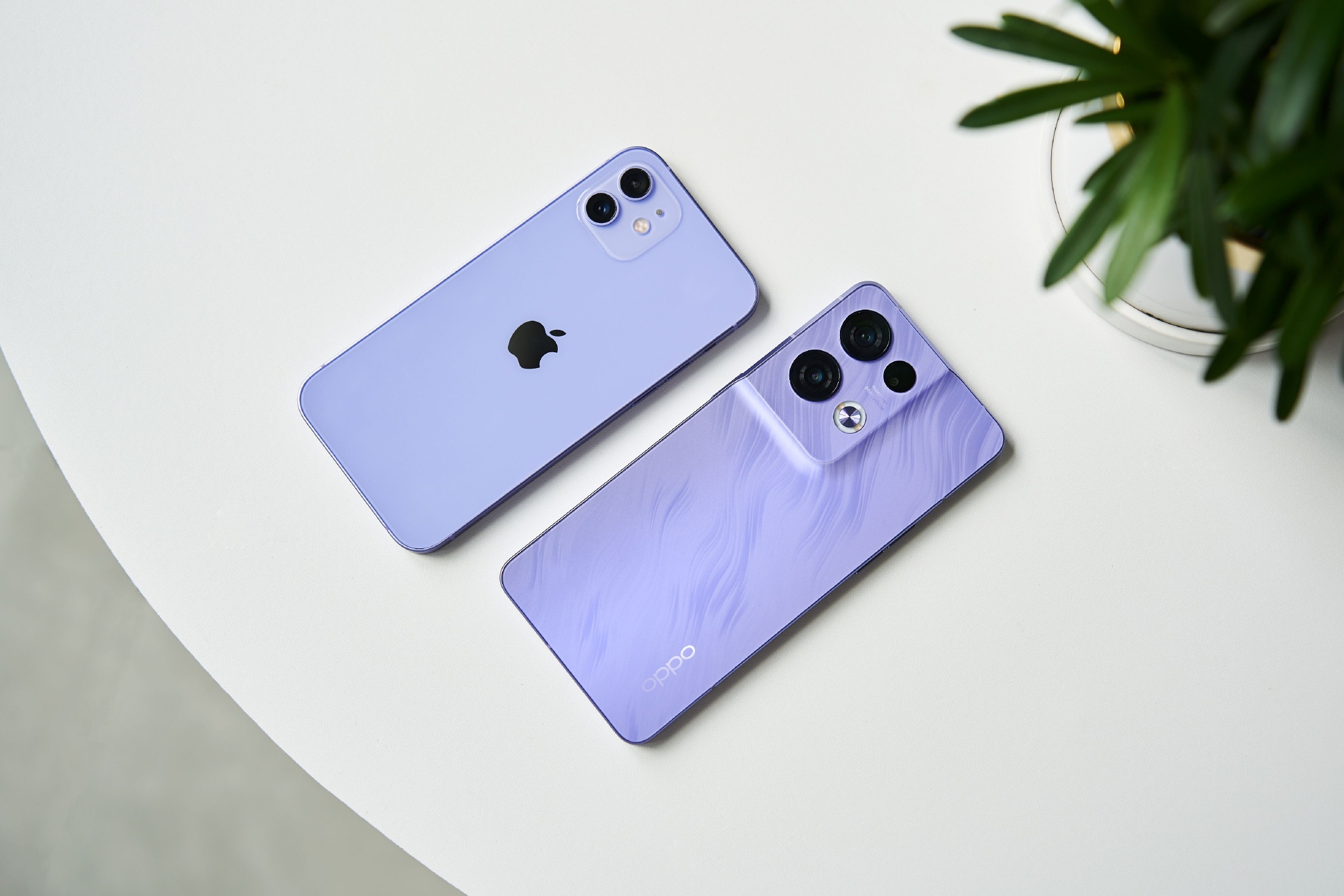 OPPO和苹果谁的色彩玩得更溜？两款紫色机型上手对比给出答案__财经头条