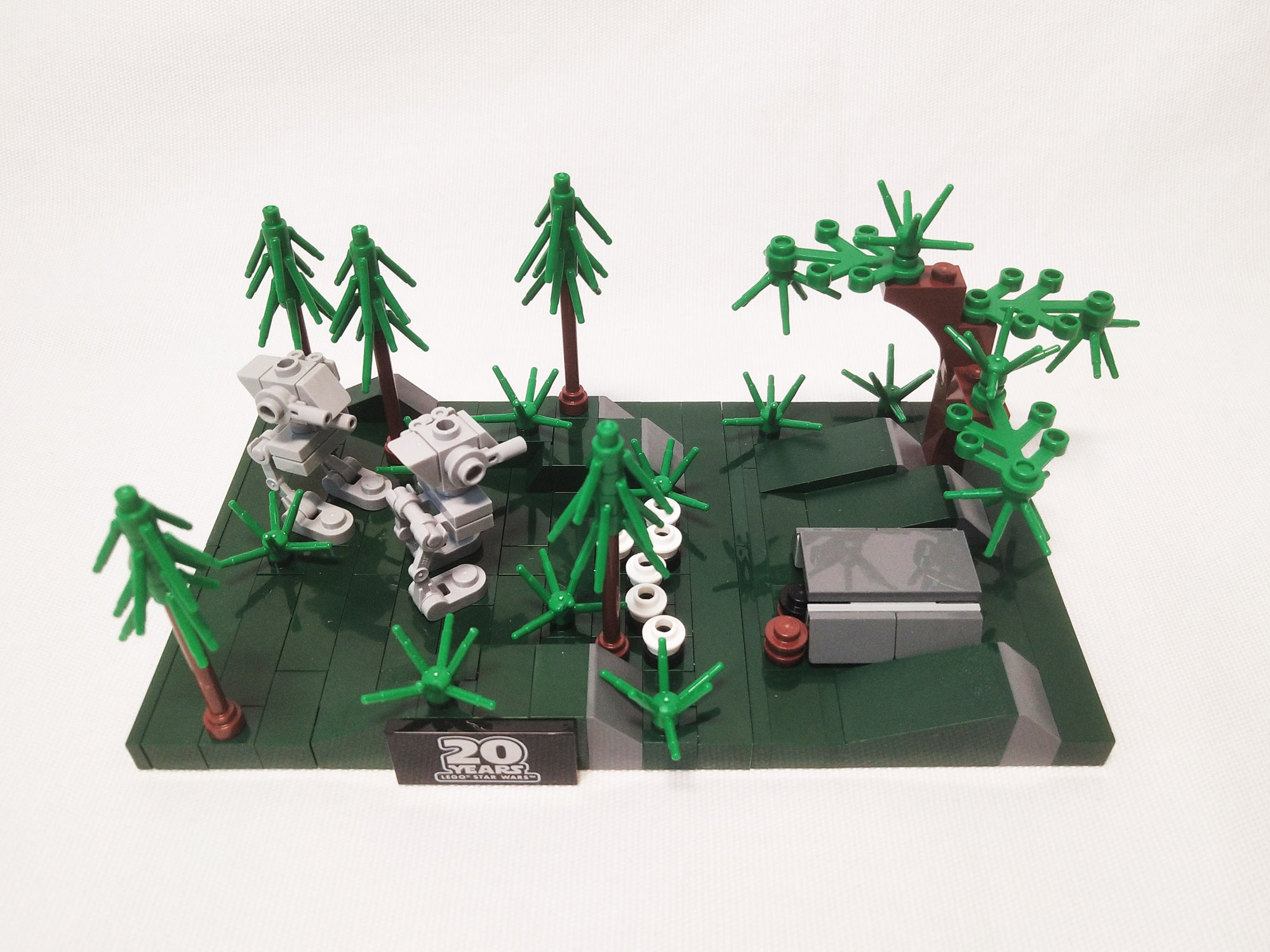 测评乐高星球大战40362恩多战役，重温丛林里九死一生的瞬间