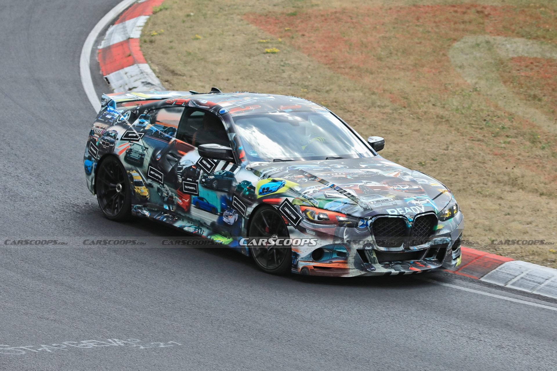 将于年内亮相 BMW 3.0 CSL Hommage最新谍照曝光-新浪汽车