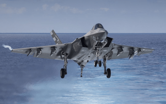 歼35原型机亮相，意义不输歼20，搭配福建舰，战力直逼美福特号？__财经头条