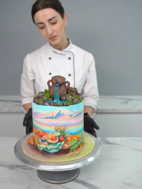 mac baker工作室做出来的不是蛋糕，而是艺术品吧！_新浪新闻
