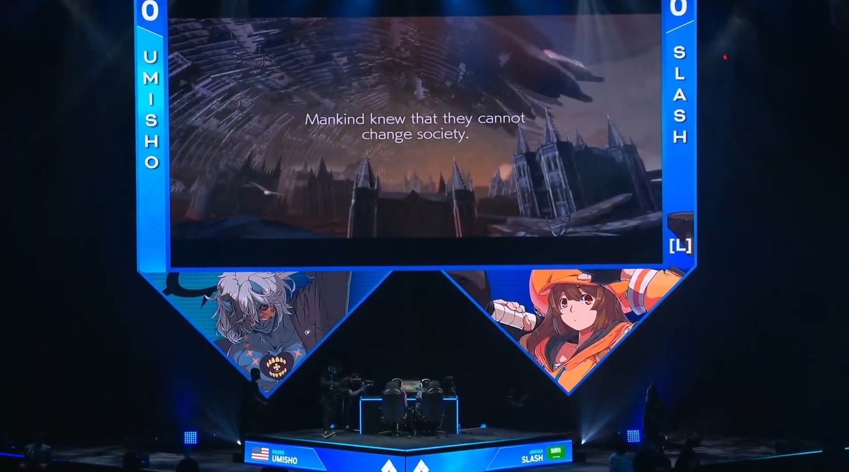 EVO 2022《罪恶装备 奋战》决赛回放：UMISHO vs Slash|罪恶装备-奋战_新浪新闻