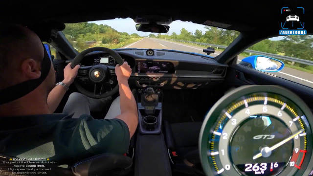 保时捷911 GT3（992）跑极速。（.AutoTopNL）|用车宝典|汽车视频|萝卜报告_新浪新闻