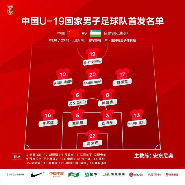 U20亚洲杯预选赛继续进行，U19国足1:2不敌乌兹别克斯坦__财经头条