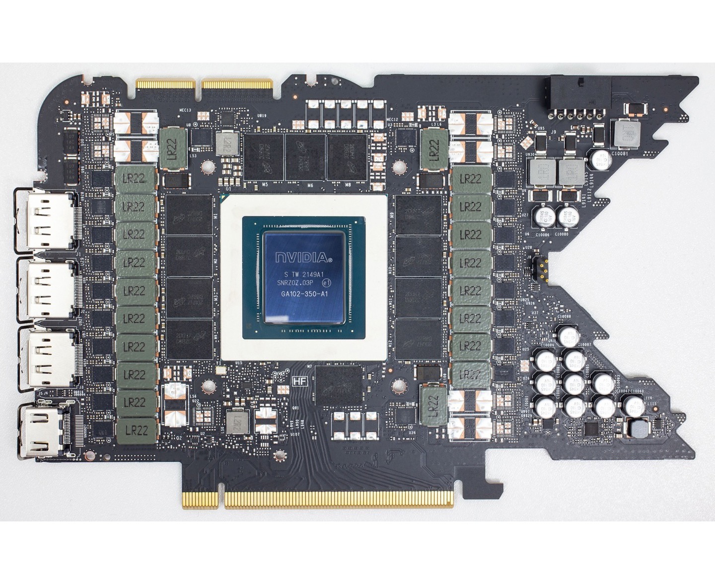 英伟达 RTX 4090 公版 PCB 公布：延续上代设计，搭载 AD102 GPU__财经头条