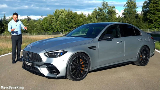 实车体验梅赛德斯-AMG C63 S E Performance……|试驾评测|汽车视频|奔驰_新浪新闻