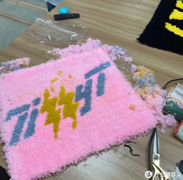 Tufting初体验没翻车！做了个最爱的TizzyT__财经头条