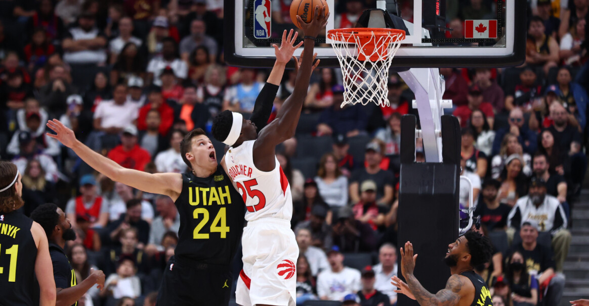 布歇两双马尔卡宁空砍20分 猛龙大胜爵士__财经头条