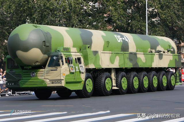 攻防兼备，东风41又公开亮相，公布中段反导画面，美国挑衅要掂量