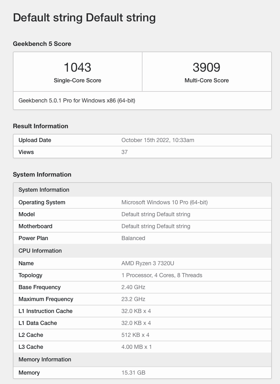 AMD R3 7320U 入门级处理器跑分曝光：4 核 8 线程__财经头条