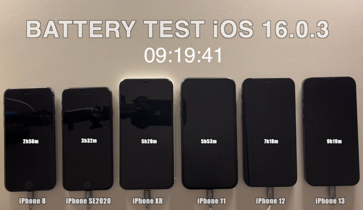 iOS15.7、iOS16、iOS16.0.3续航横评，是否要更新，看完再决定__财经头条