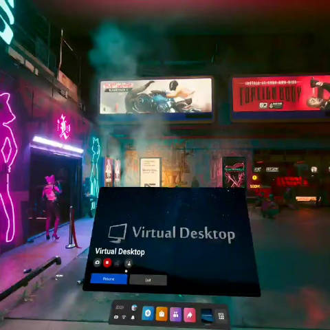 国外网友用Luke Ross的VR插件玩《赛博朋克2077》VR……|VR|赛博朋克2077_新浪新闻