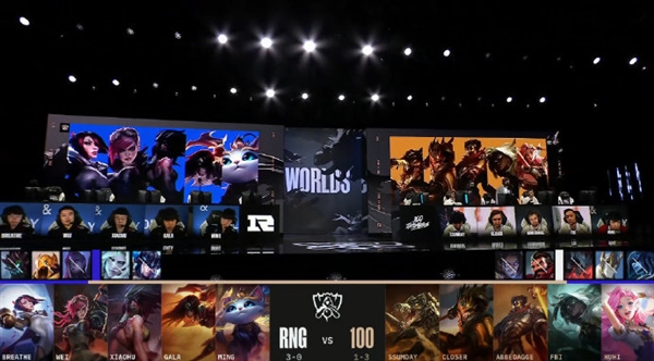 《英雄联盟》S12小组赛RNG战胜100：成功晋级八强 Ming世界赛500总助攻|rng|Ming|英雄联盟_新浪新闻