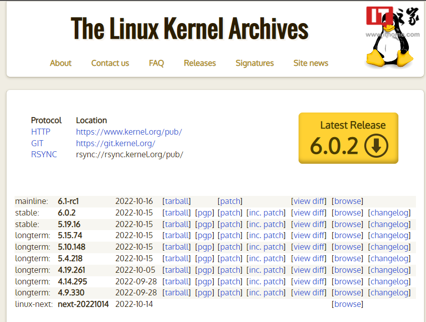 首个Linux Kernel内核6.1 RC预览版发布__财经头条