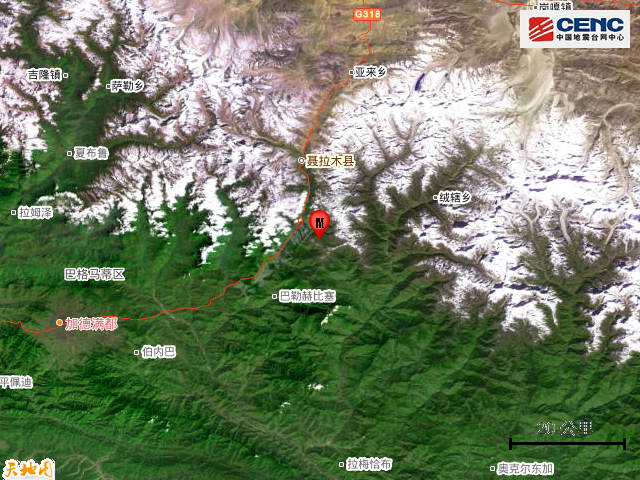 西藏日喀则市聂拉木县发生4.2级地震__财经头条