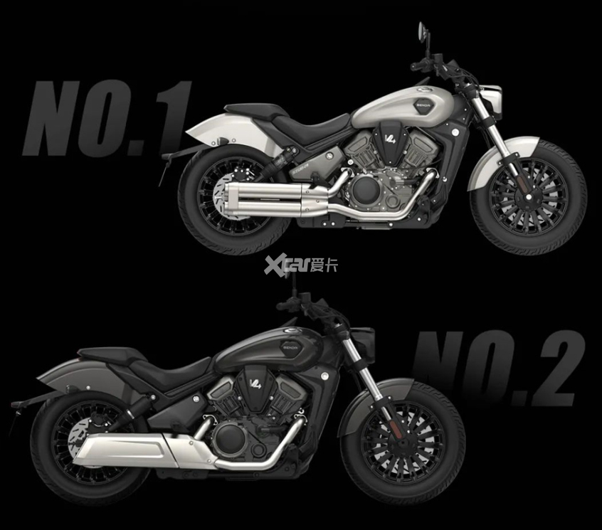 奔达黑旗500亮相重庆摩展 搭载V4发动机-新浪汽车