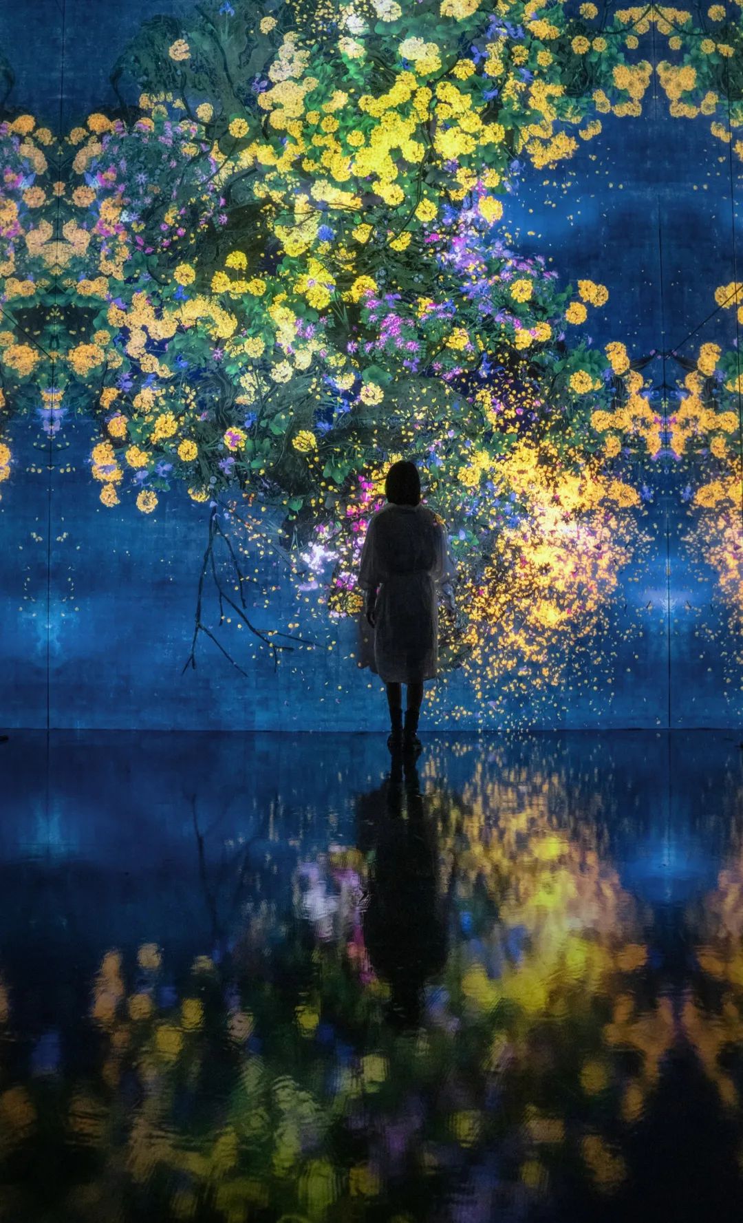 teamLab巨型展览，是一个声光影电的宇宙没错了|雕塑_新浪新闻