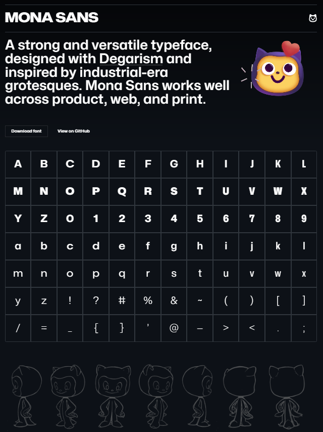 GitHub 推出两款可变开源字体，支持自定义字重、宽度和倾斜度__财经头条