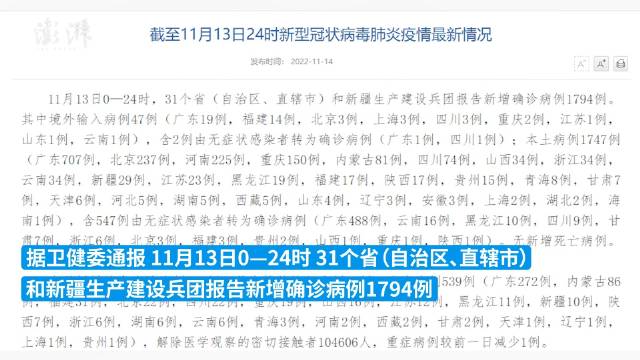 国家卫健委：昨日新增本土“1747+14325”例|卫健委|新冠肺炎_新浪新闻