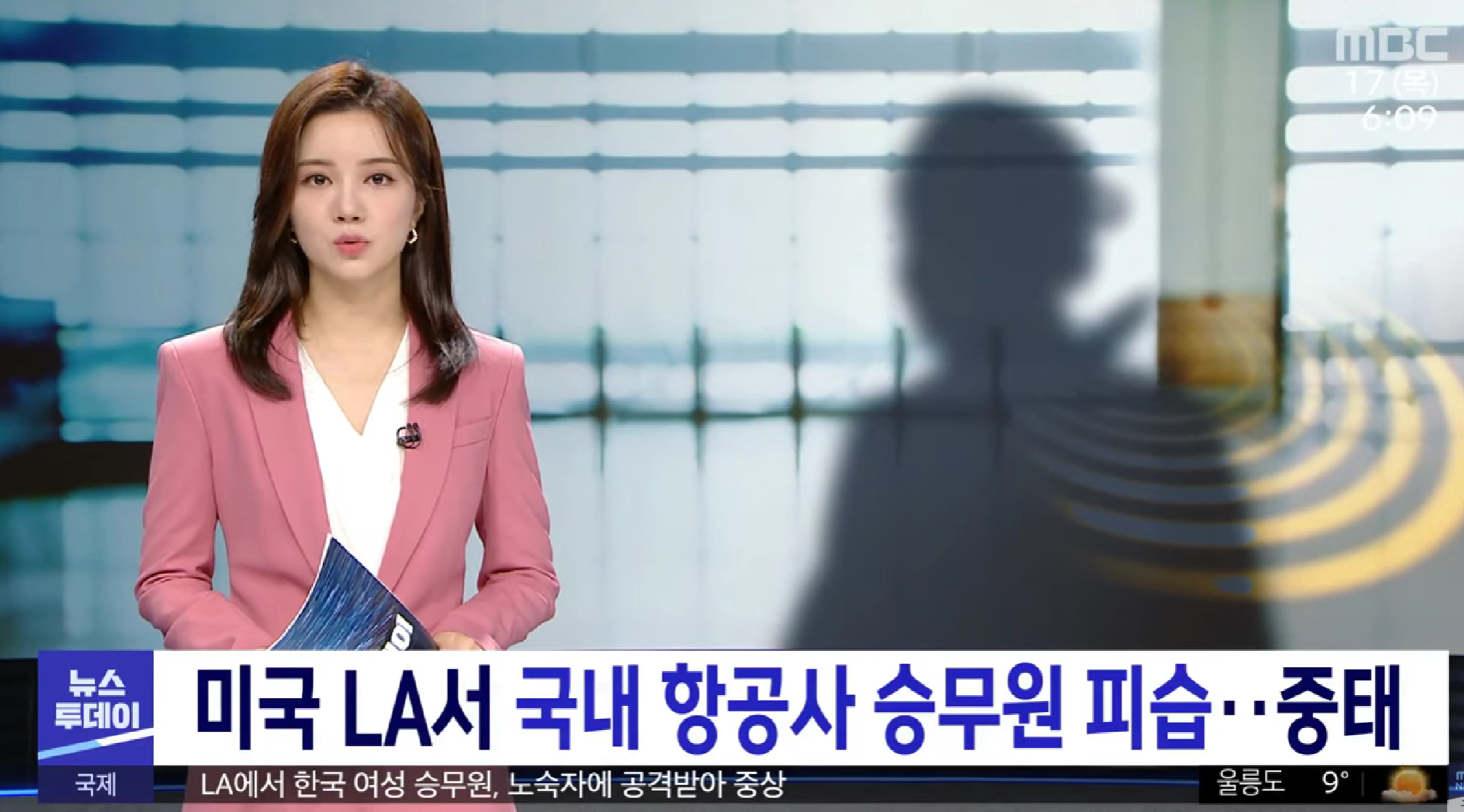 韩国25岁空姐在美国被非裔流浪汉刺伤，韩外交部介入 韩国 非裔 美国 新浪新闻
