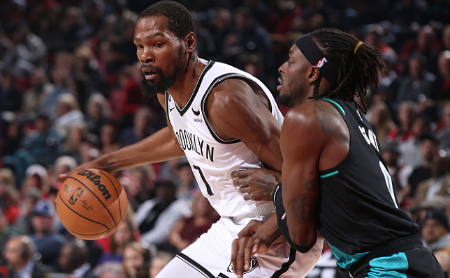 奥尼尔绝杀！篮网逆转击败开拓者，利拉德25+11，杜兰特里程碑