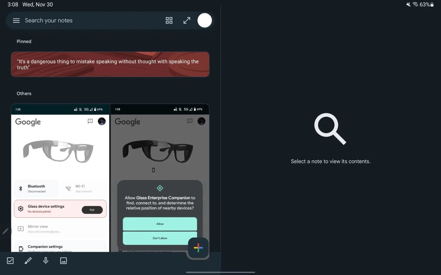 向更多安卓平板开放，谷歌笔记应用 Keep 引入双列视图__财经头条