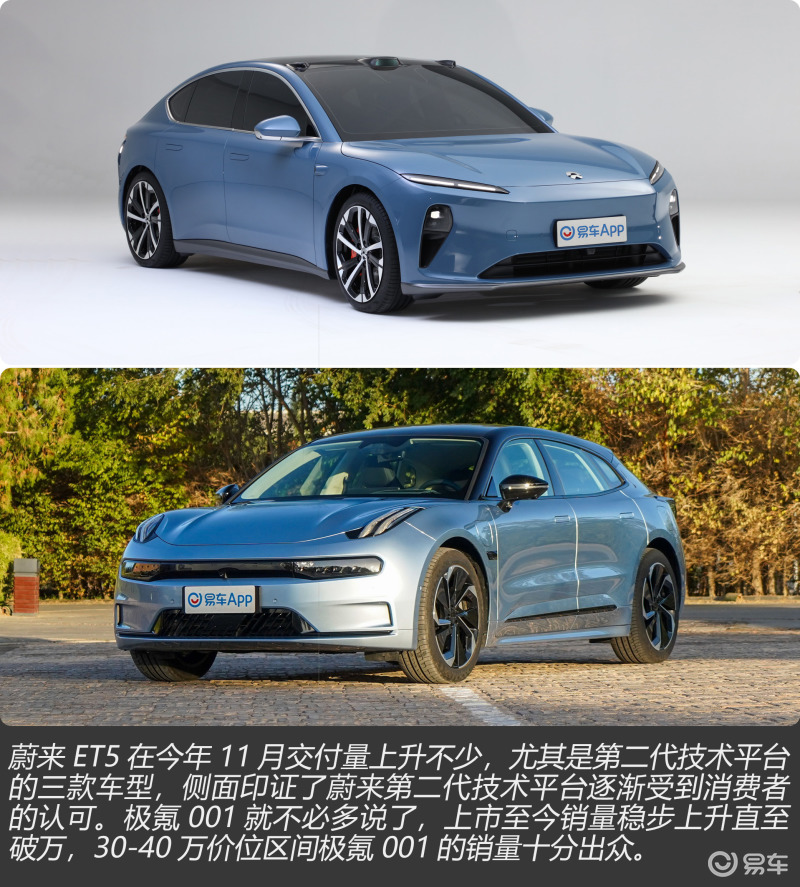 35万元巅峰对决 选蔚来ET5还是极氪001-新浪汽车