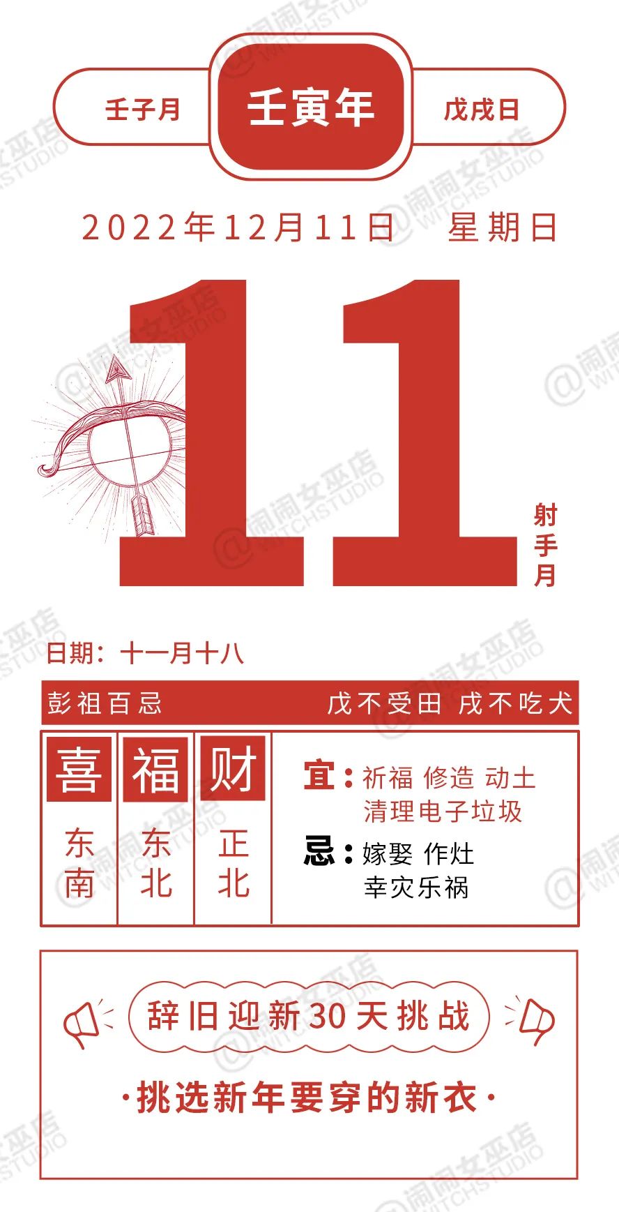 星历1211：摩羯加强日常锻炼 狮子避免旧事重提