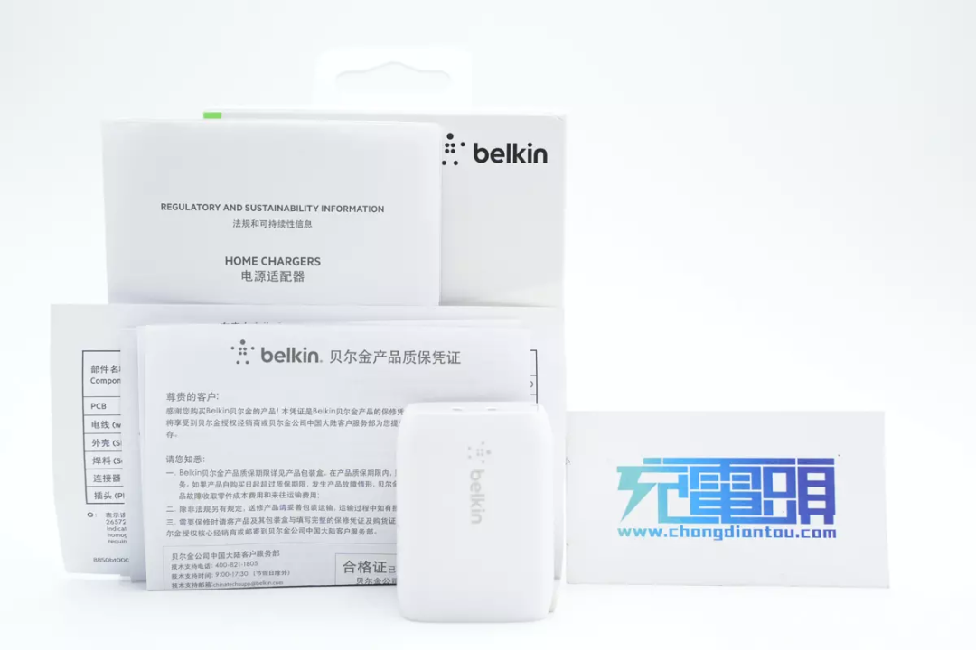 拆解报告：belkin贝尔金65W双USB-C口氮化镓充电器__财经头条