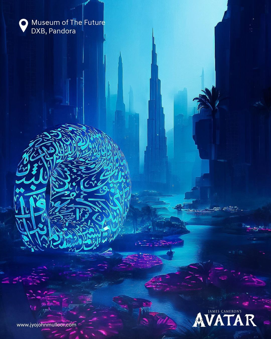 当阿凡达归来，粉丝在潘多拉星球上创造了迪拜！