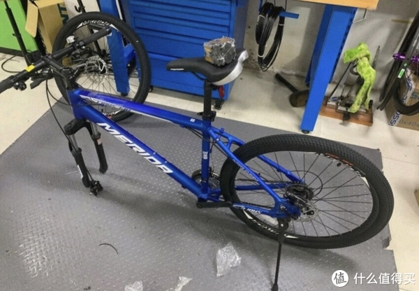 美利達（MERIDA） 雄狮610 山地自行车 21速 线碟 野平特蓝-新浪汽车