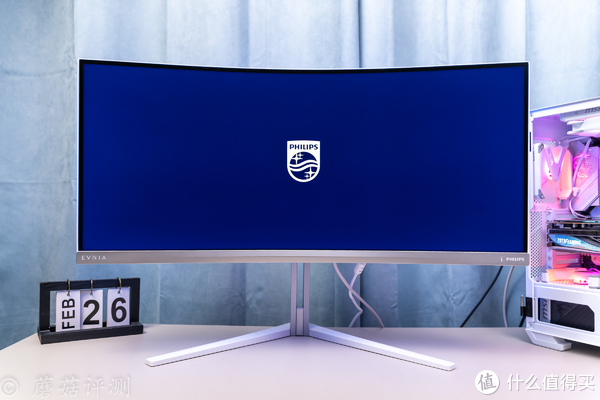 沉浸体验，功能强大、飞利浦MiniLED曲面带鱼屏显示器34M2C7600MV 评测|飞利浦|带鱼|支架_新浪新闻