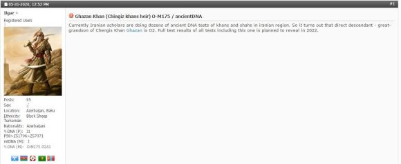 成吉思汗第五代孙合赞汗DNAY是M117|旭烈兀|成吉思汗|汗国_新浪新闻