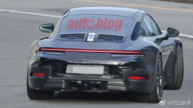 保时捷992.2外观曝光，前后保杠样式等一些细节进行调整……-新浪汽车
