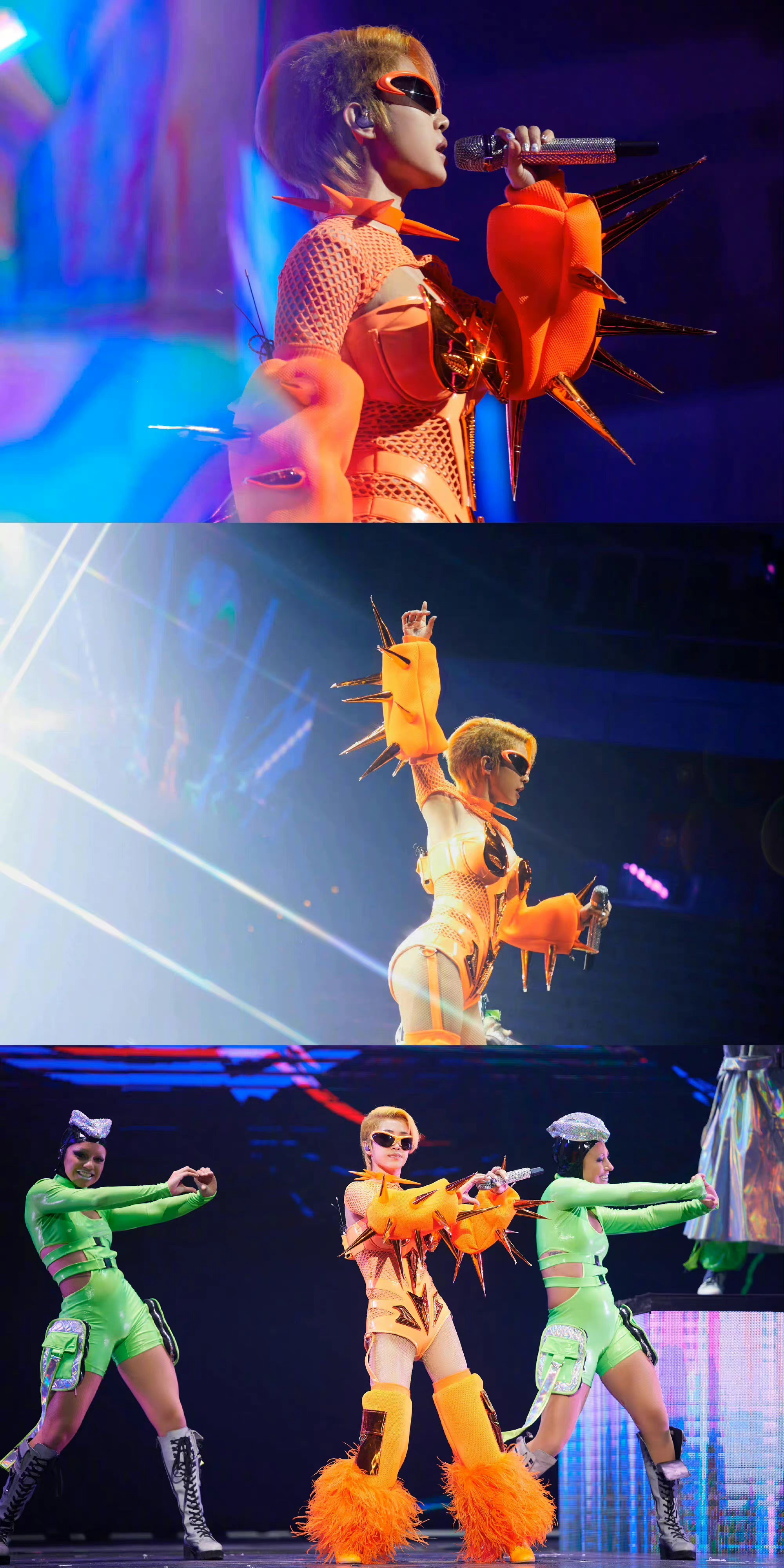 蔡依林「Ugly Beauty」演唱会造型合集……|蔡依林|合集|演唱会_新浪新闻