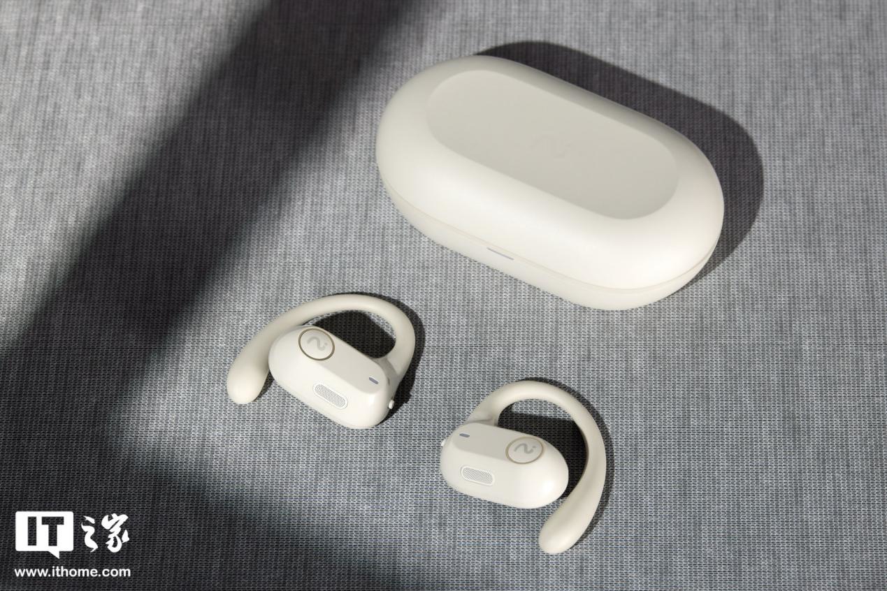 科大讯飞 iFLYBUDS Air 开放式办公耳机图赏：极简，凝练__财经头条